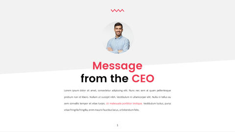 Message from the CEO Slide Deck
