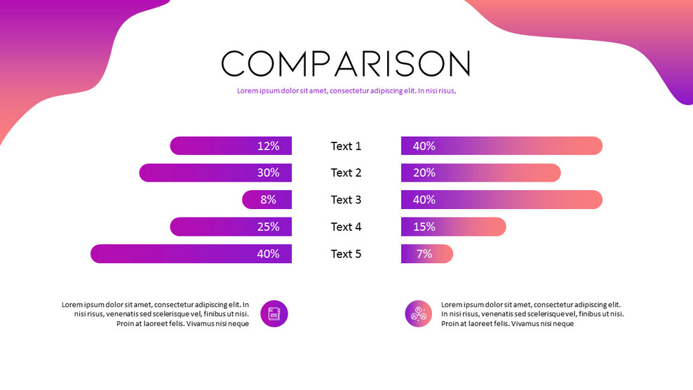 Pitch Deck Comparison Page Design
