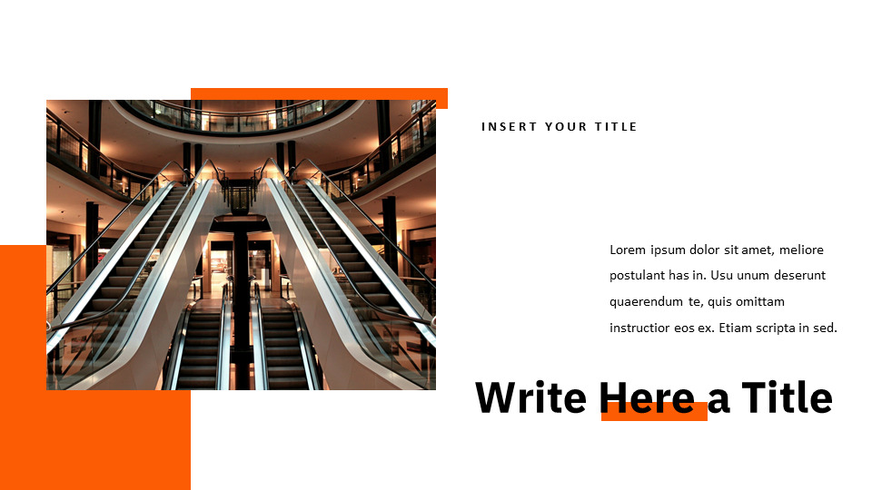 Escalator Creative Google Slides