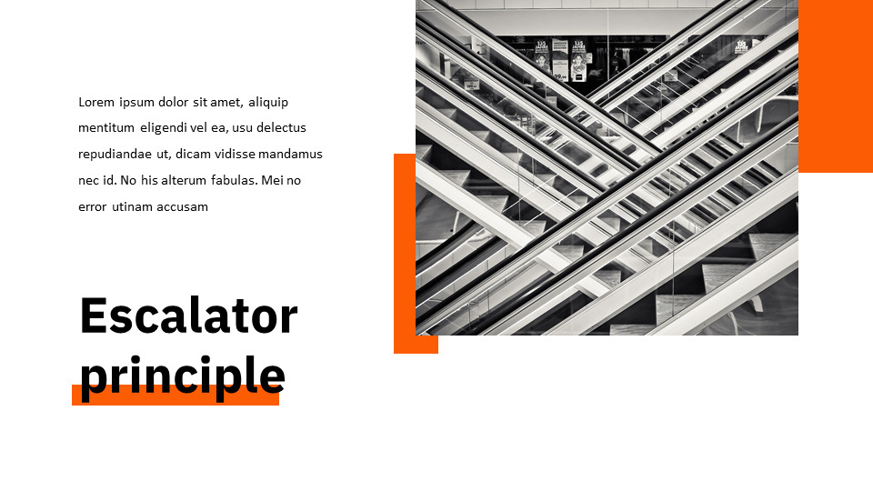 Escalator Creative Google Slides