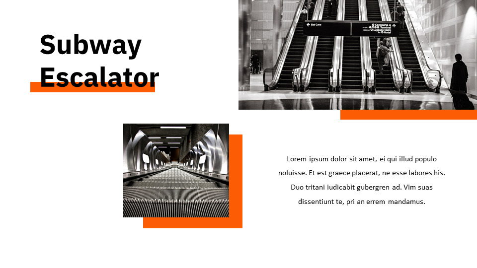 Escalator Creative Google Slides