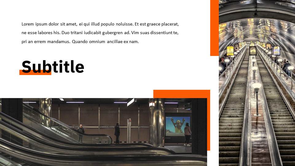 Escalator Creative Google Slides