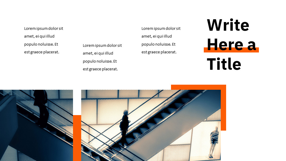 Escalator Creative Google Slides