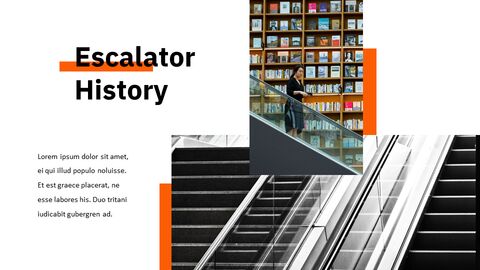 Escalator Creative Google Slides