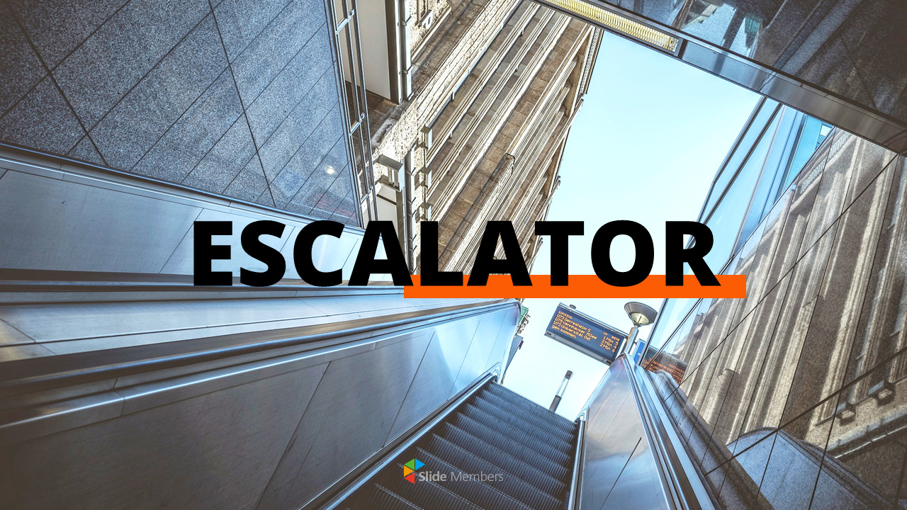 Escalator Modern PPT Templates