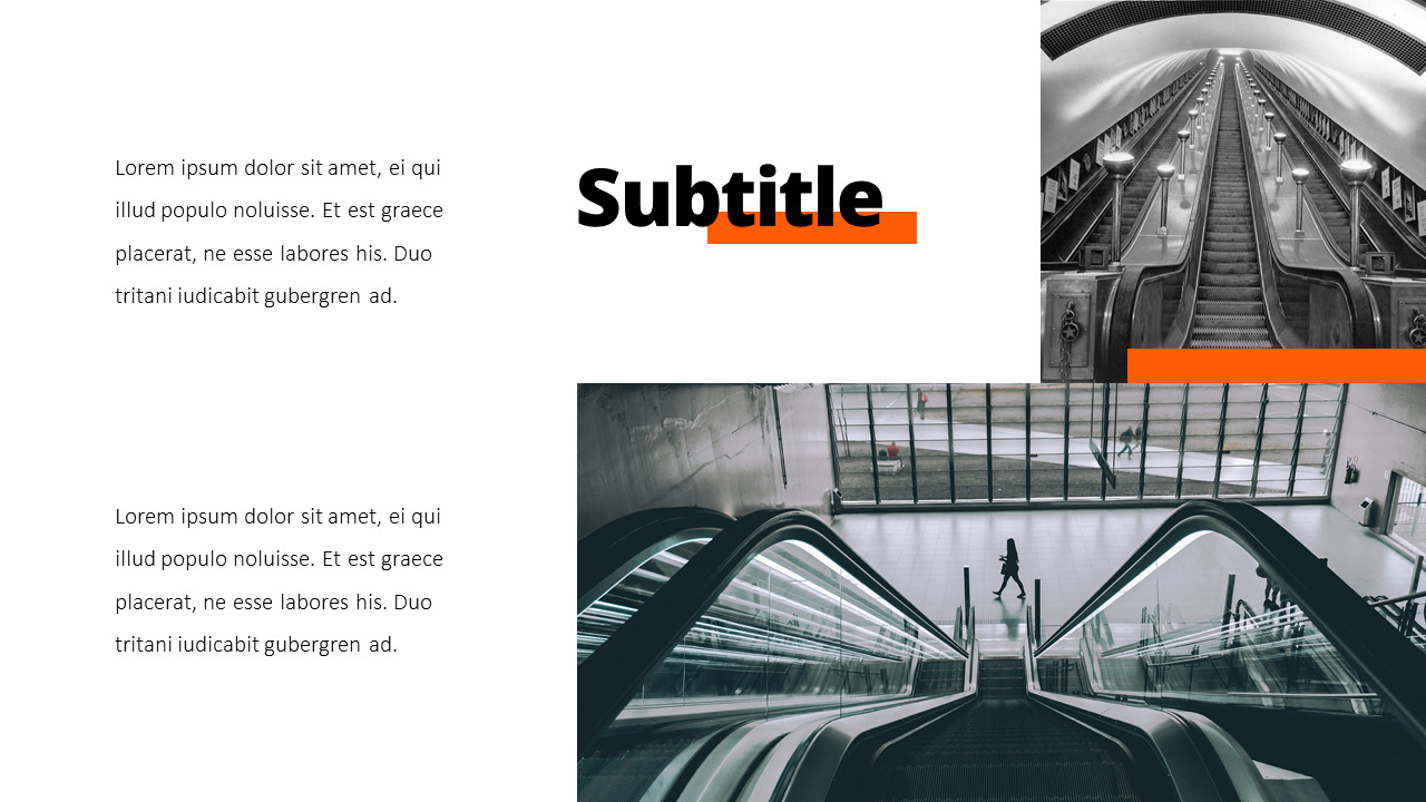 Escalator Modern PPT Templates