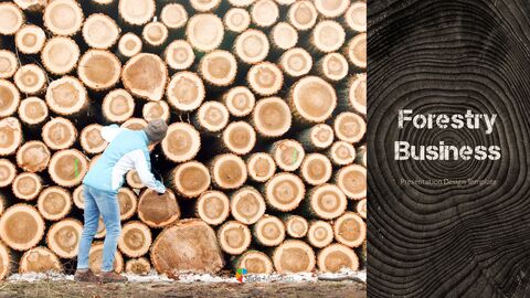 Forestry Business PowerPoint Backgrounds