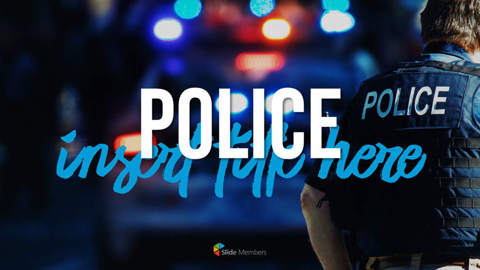 Police PowerPoint Presentation Template