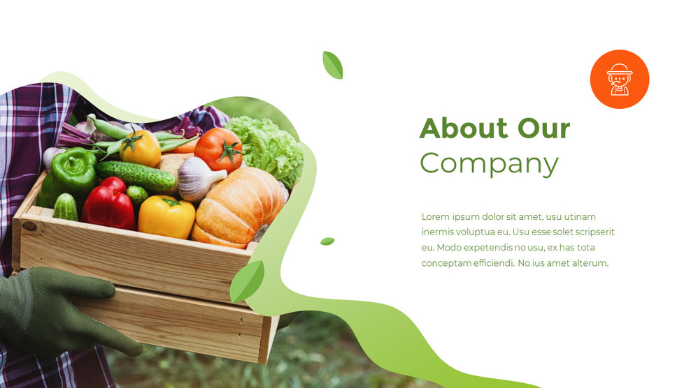 About our Food Company Deck