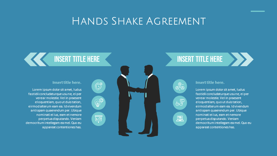 Negotiation presentation slide design