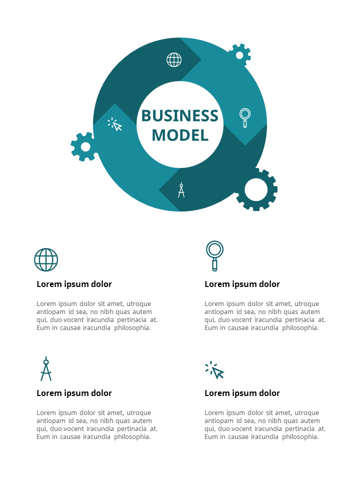 Simple Annual Report Theme PT Templates