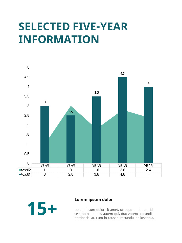 Simple Annual Report Theme PT Templates