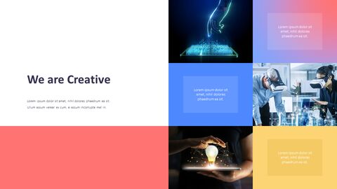 We are Creative Design PPT Slide