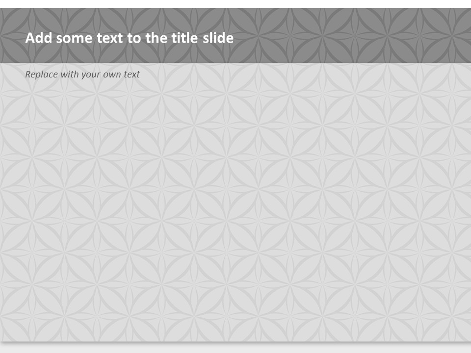 An Arrangement of Light and Dark Gray - Free Powerpoint Sample ...
