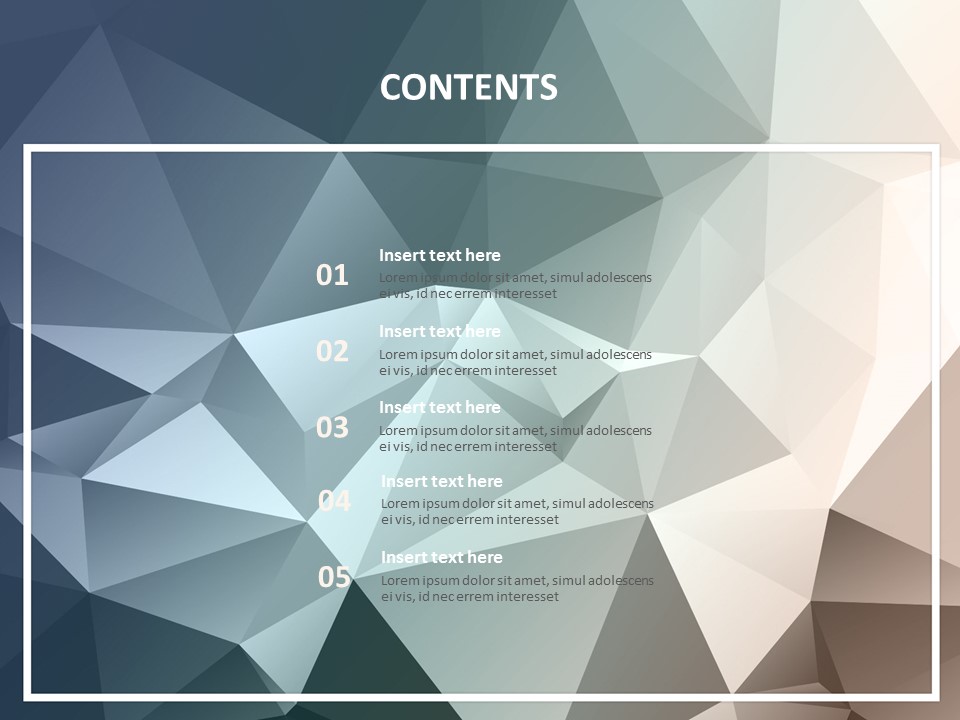 Dark Toned Background With Chopped Pattern - Free PPT Template