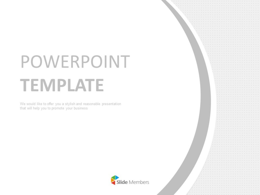 powerpoint background design gray