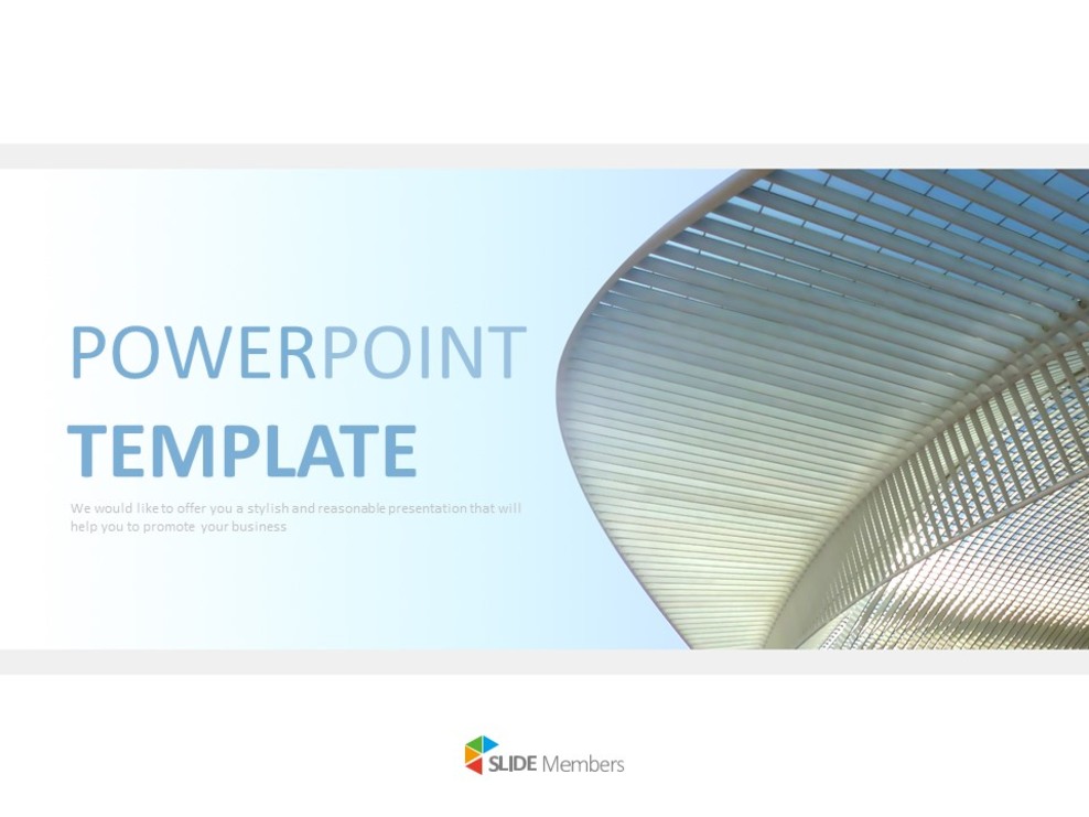 Free PPT Sample - Ground With Sky Background|Templates|Slides