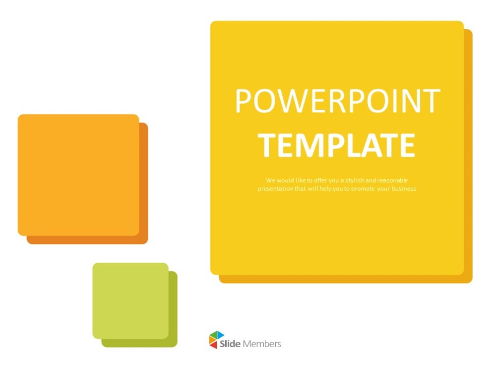 orange template ppt