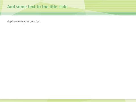 Two Green Lines With Yellowgreen Stripe Background - Free PPT Sample