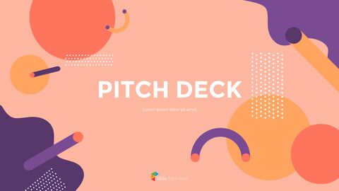 Background Design Pitch Deck Cover Template