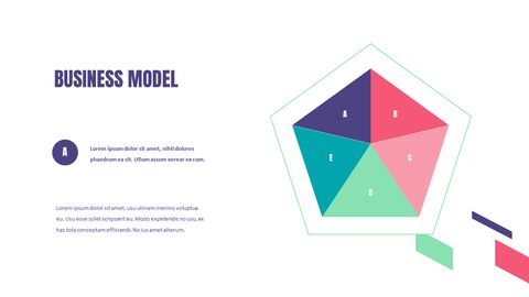 Business Model Template Design