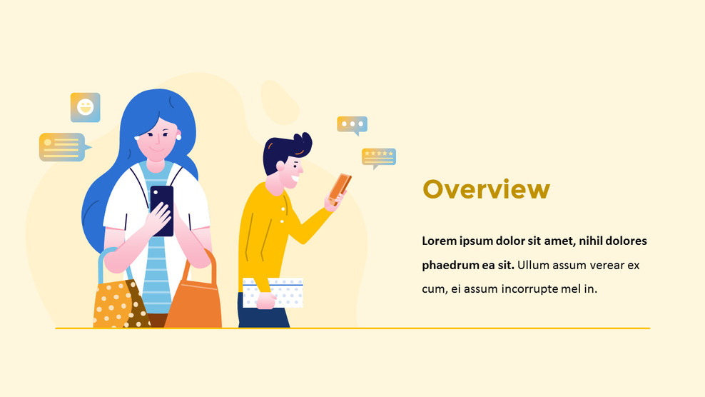 Overview Template Layout