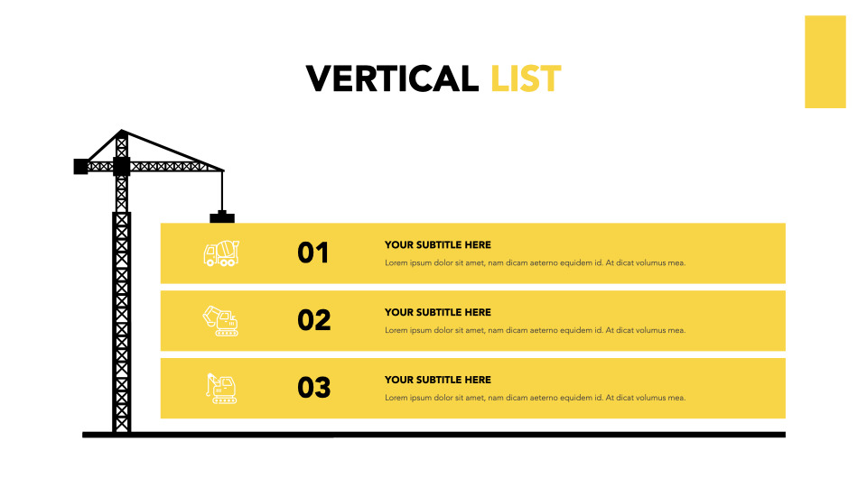 Heavy Equipment beautiful keynote templates