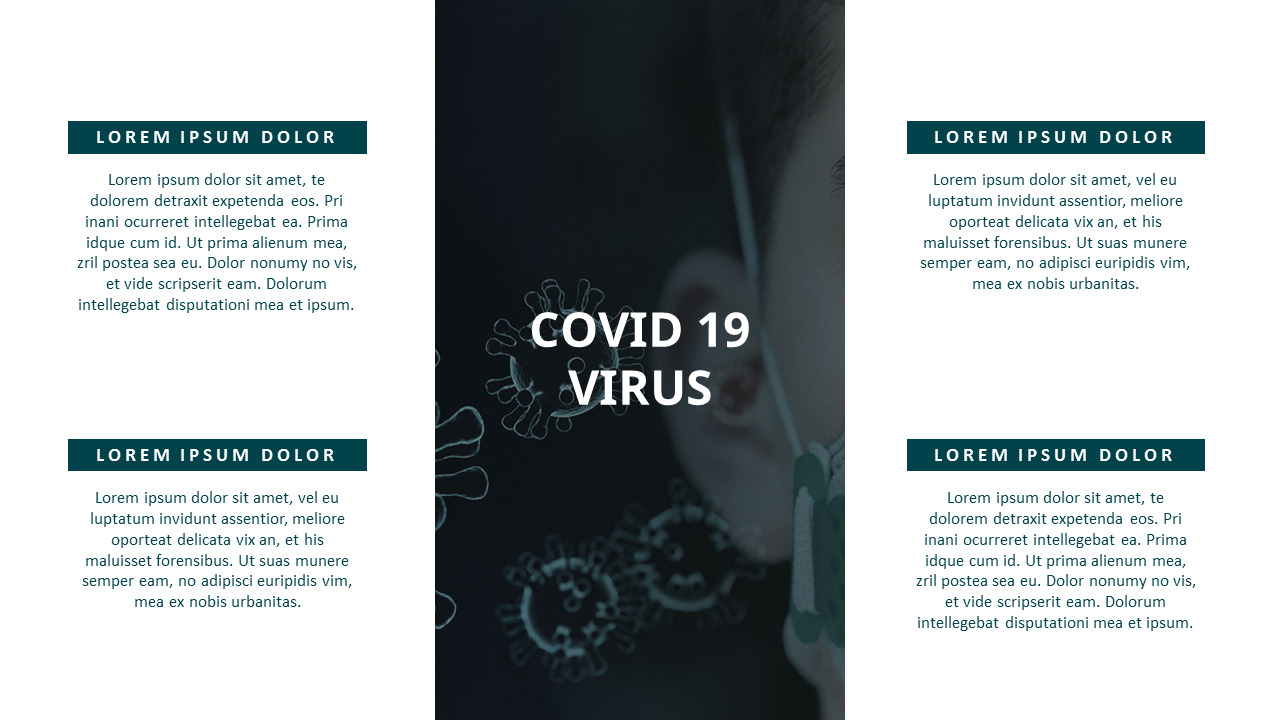 Corona Pandemic Theme Presentation Templates
