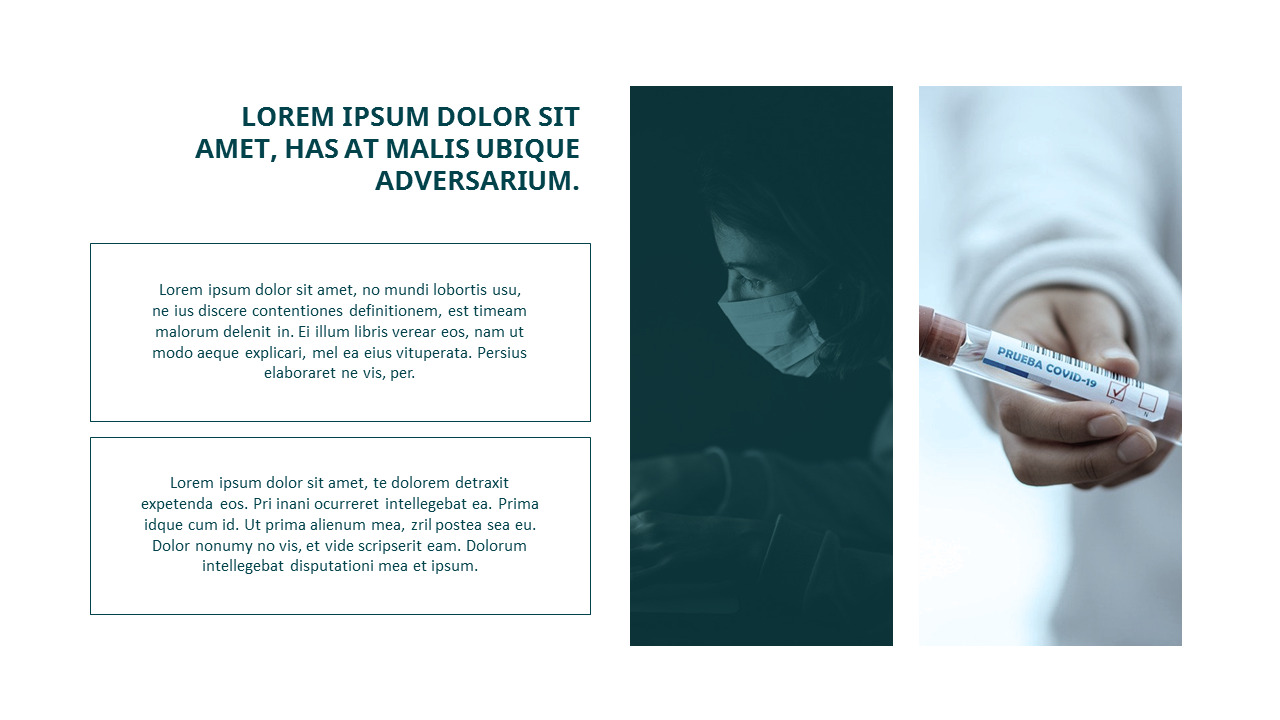 Corona Pandemic Theme Presentation Templates