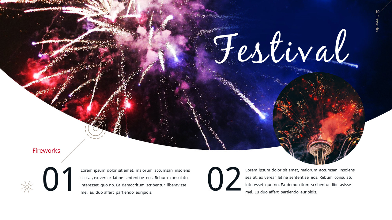 Fireworks Festival powerpoint themes
