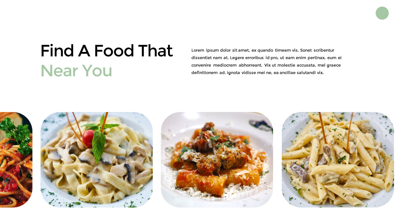 Italian Food Business Presentation Templates
