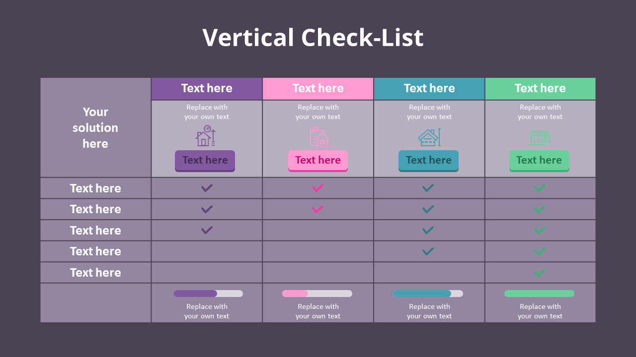 Check List Table Diagram