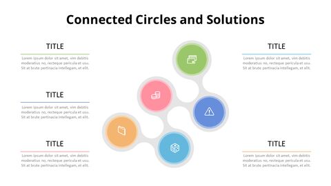 Connected Circles List Diagram