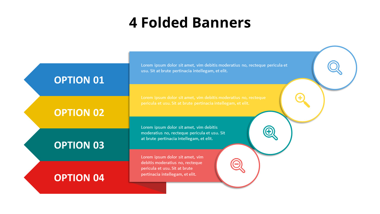 Folded Paper Banners Process Diagram