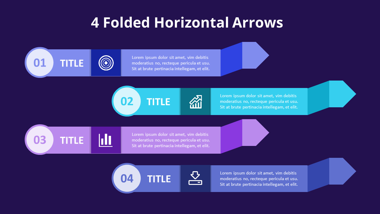 Folded Paper Banners Process Diagram