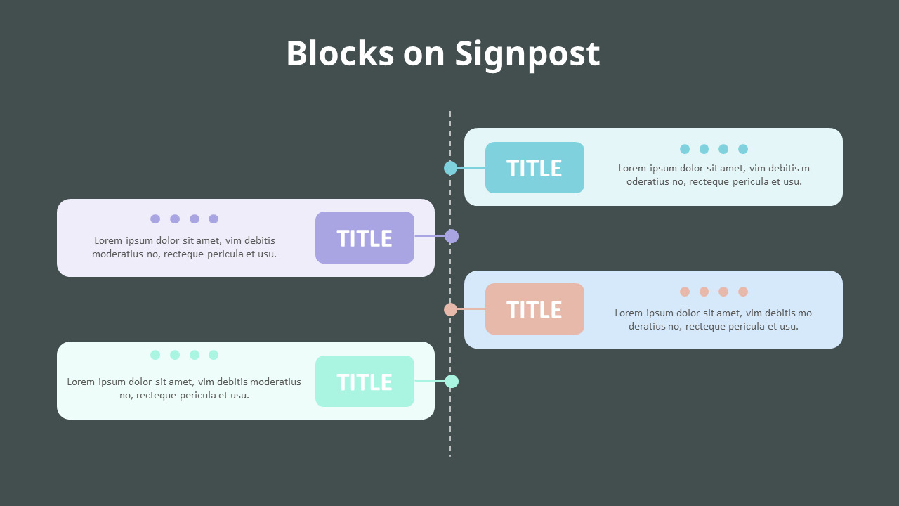 Folded Paper List Inforgraphic Diagram