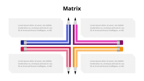 Diagrama de matriz de tabla de cuadrícula