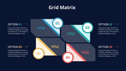 Diagramma matrice tabella griglia