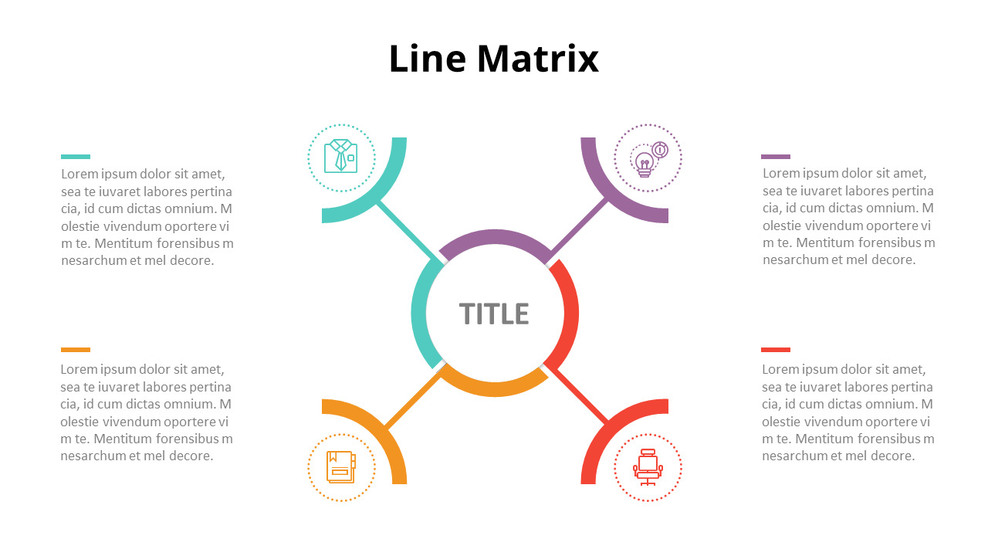 Matrix Infographic Diagram