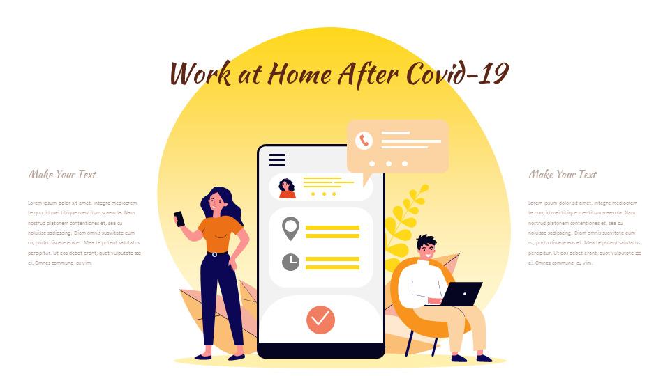 Working from Home Google Slides