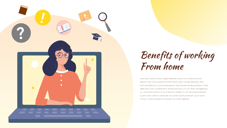 Working from Home Google Slides
