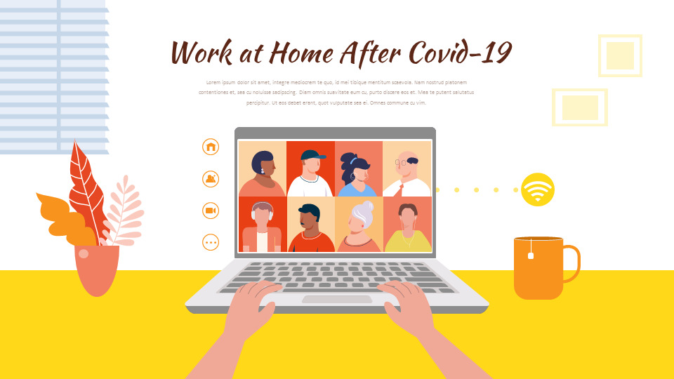 Working from Home Google Slides