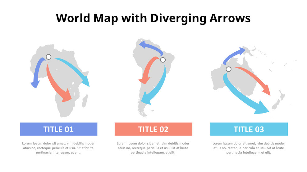 Diagrama de infografía del mapa mundial