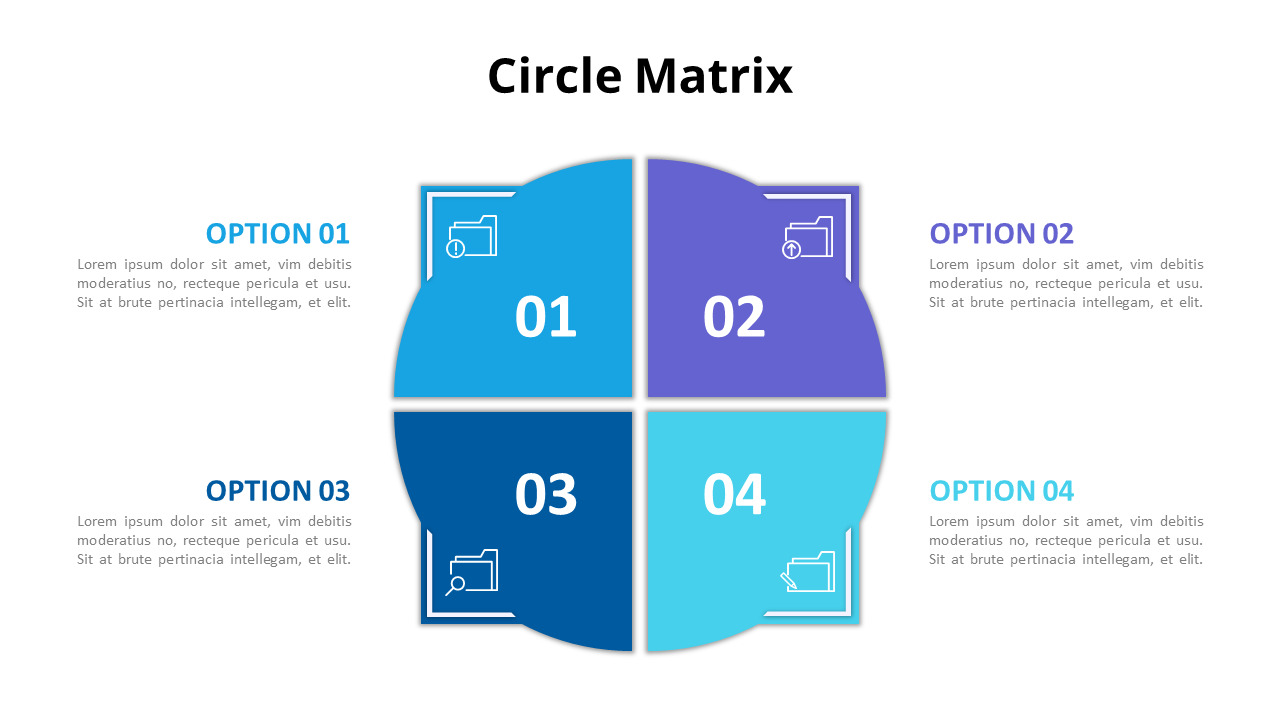 Circle Matrix Analysis Diagram