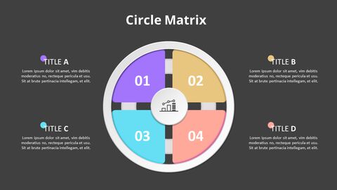 Circle Matrix Analysis Diagram