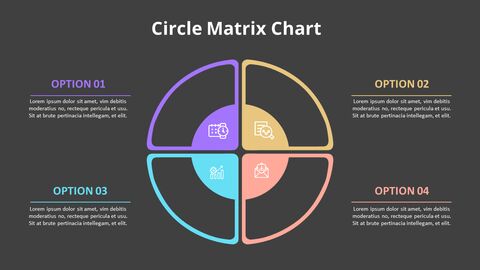 Circle Matrix Analysis Diagram