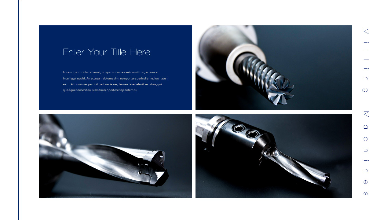 Milling Machines Outline PPT Presentation|Business|Templates