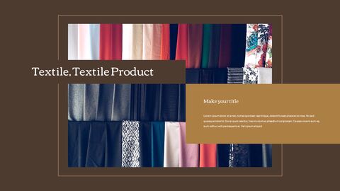 Textile Industry PowerPoint Presentation Design|Business|Templates