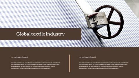 Textile Industry PowerPoint Presentation Design|Business|Templates