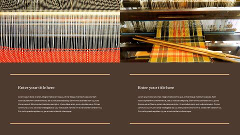 Textile Industry PowerPoint Presentation Design|Business|Templates